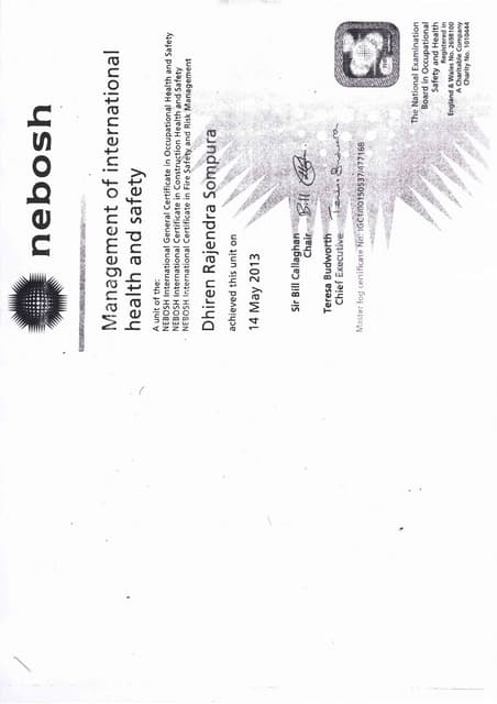 EY certificate | PDF