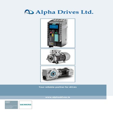 Alpha Drives brochure 2014 | PDF