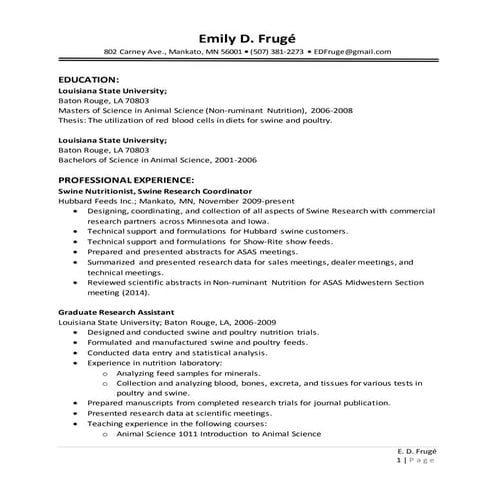 FRUGE CV | DOCX