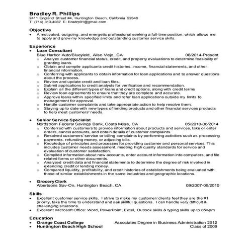 Brad Phillips Resume | DOCX