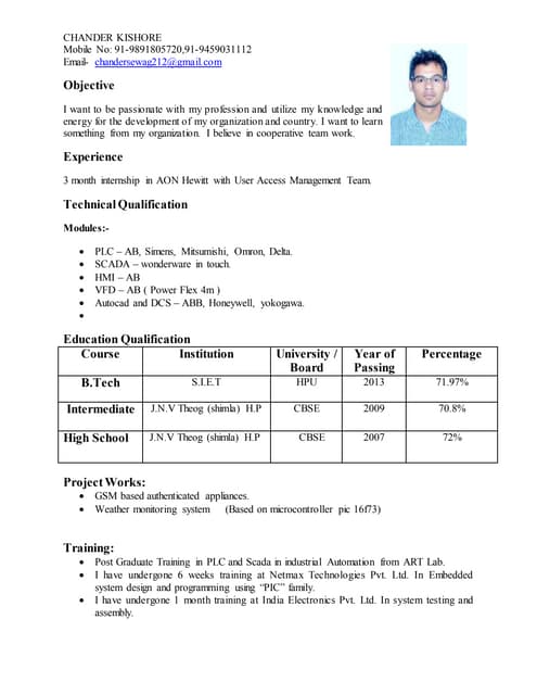 Charles Sands Resume 2015 | PDF