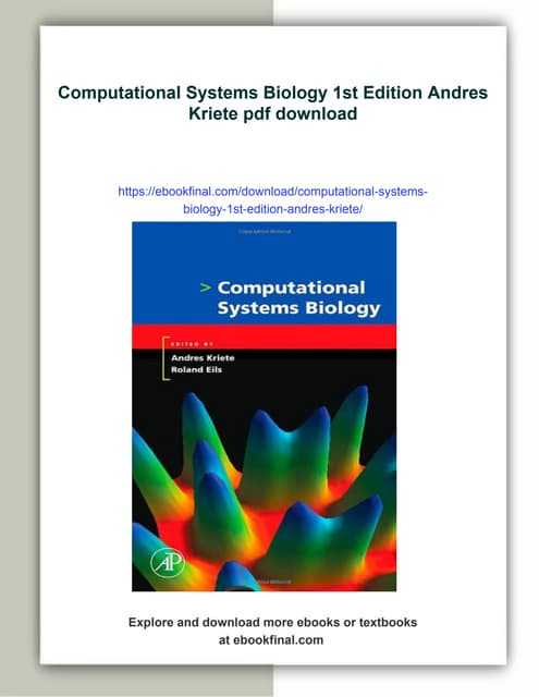 System's Biology | PPTX