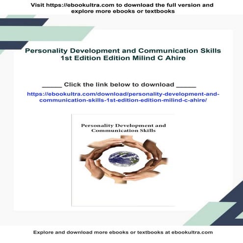 Personality Development and Communication Skills 1st Edition Edition ...