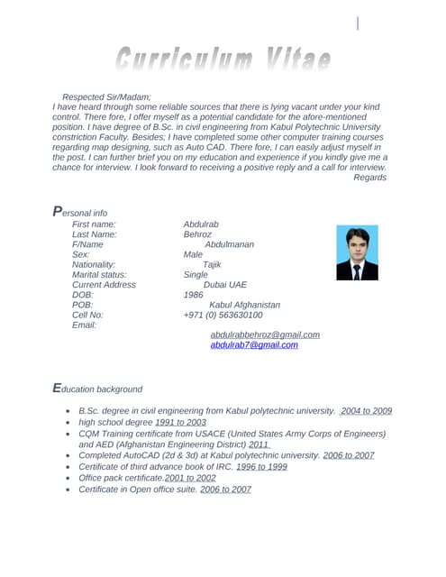 JM_resume 2015 | PDF