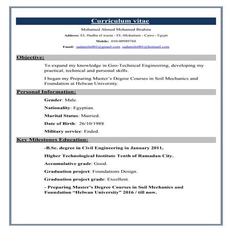 cv personal | PDF