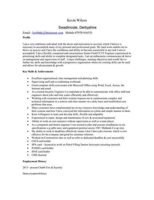 Freddys Resume cnc | DOCX