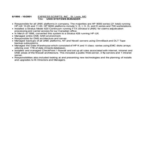 Express Scripts | DOCX | Operating Systems | Computer Software and ...