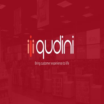 Qudini - Short Overview - 2016 | PDF