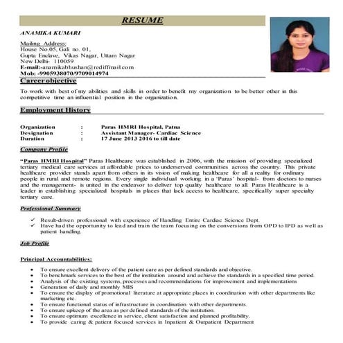 ANAMIKA_RESUME | DOCX