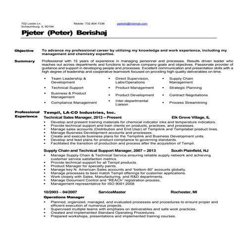 PB_Resume | PDF
