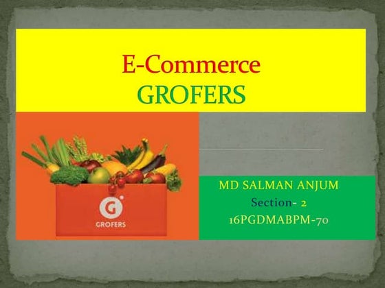 Grofers | PPT