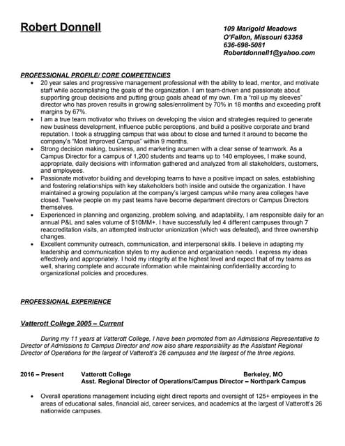 R_Setzer Resume | DOC