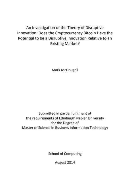 Mark Mcdougall presentations