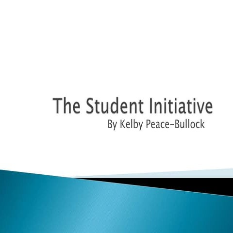 The Student Initiative Presentation | PPTX | Graduation | Personal ...