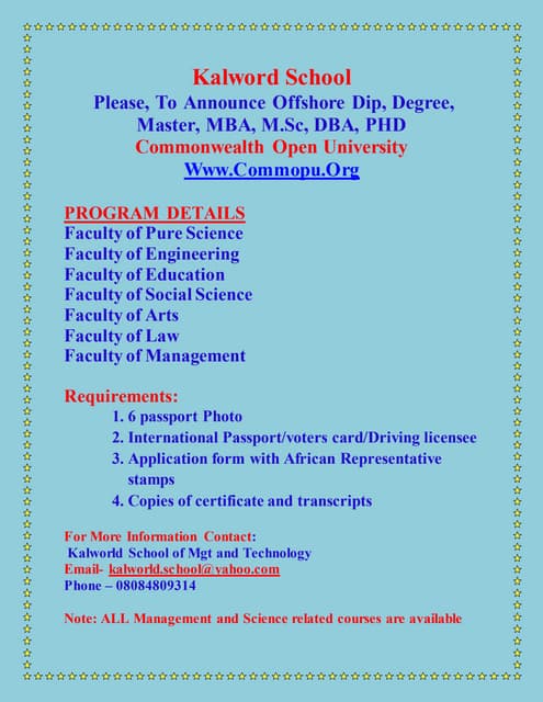 POMA UNIVERSITY | DOCX