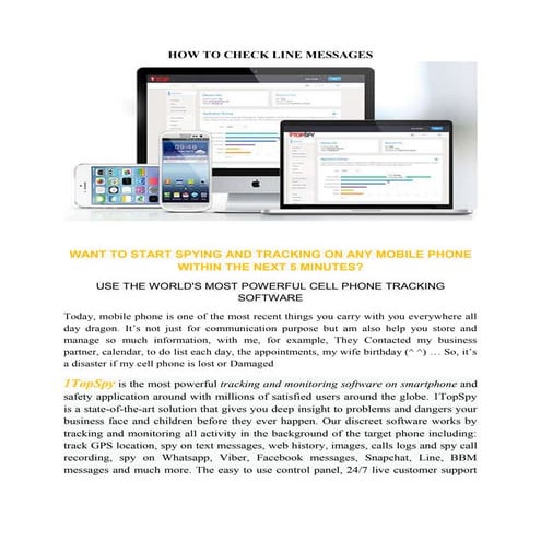 how to check line messages | PDF