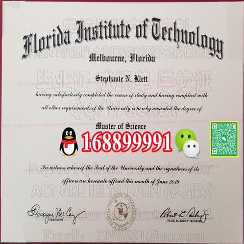 Florida Institute of Technology degree offer diploma Transcrip | PDF