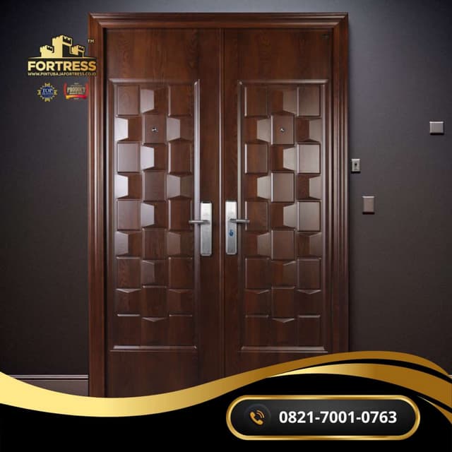 WA 0821 7001 0763 (FORTRESS) Pintu Besi Dua Daun Minimalis di Tasikmalaya | PDF