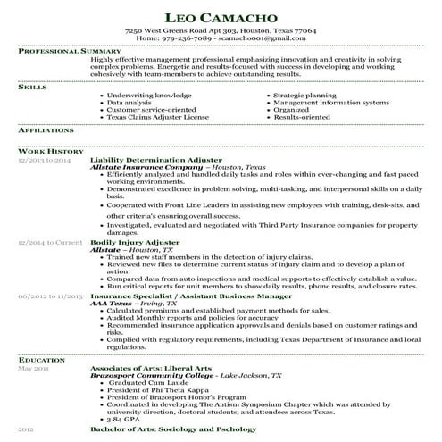 Leo Camacho Resume 1 (1) | PDF