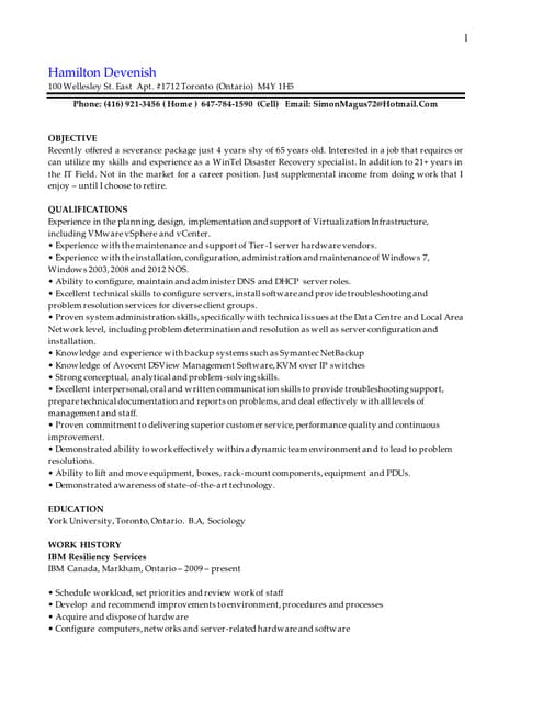 Alan Professional Resume Update | PDF