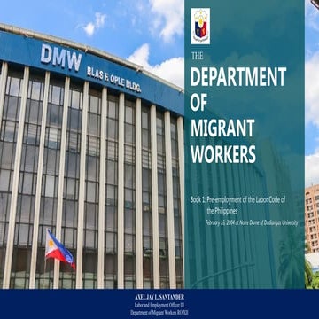 MODULE 8 - POEA - CARING ALL THE WAY | PPTX