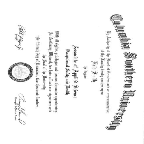 CSU Degree Diploma | PDF