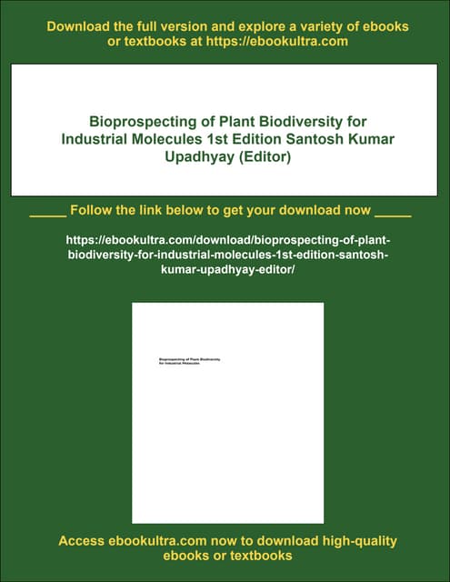 Bioprospecting: From Nature to Innovation | PDF