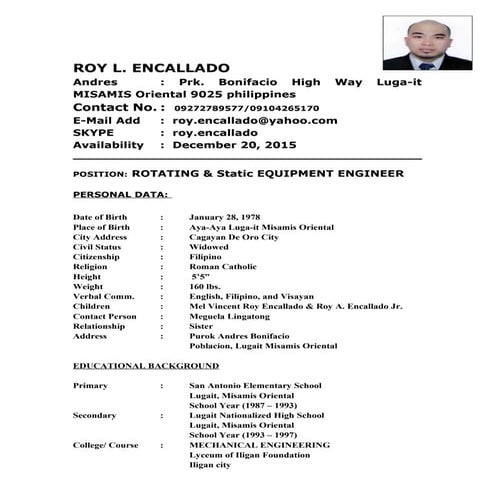 NEW UPDATE CV QC ROTATING & STATIC | DOC