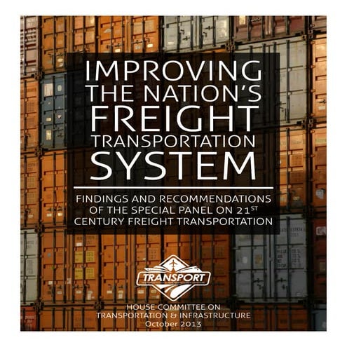 Improving the Nation's Freight Transportation System | PDF
