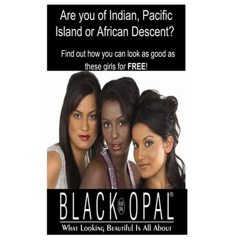 Black Opal Flyer | PPT
