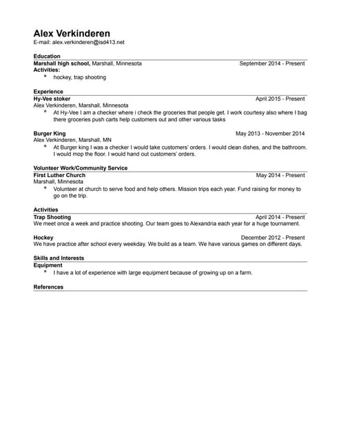 Resume | PDF