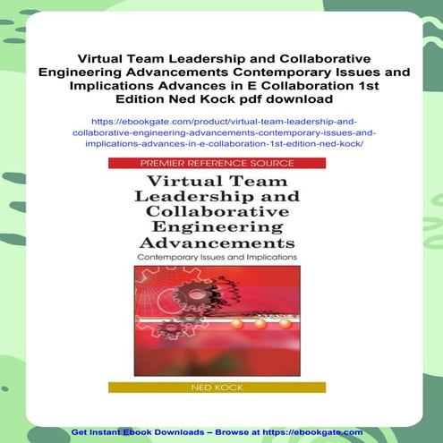 Virtual Team Leadership and Collaborative Engineering Advancements ...