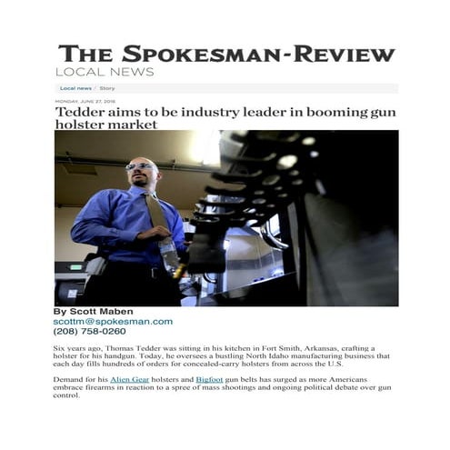 Tedder Industries Business Profile | PDF