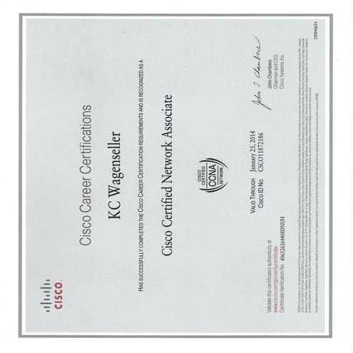 KC Cisco Cert | PDF