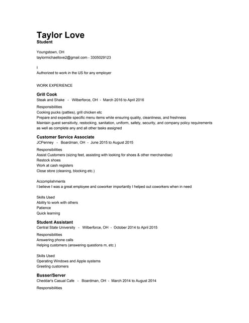 resume marketing | PDF