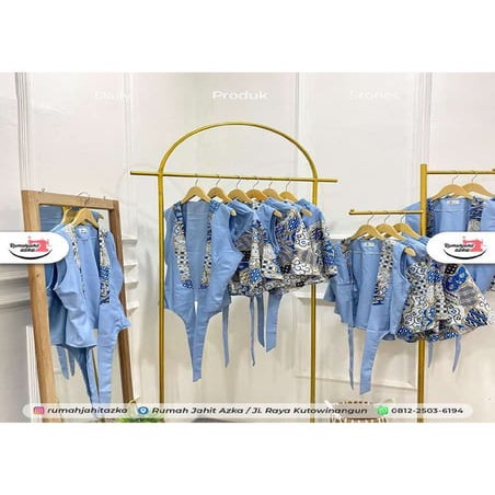 Set Costum Batik Senam Model Kekinian Rumah Jahit Azka | PDF