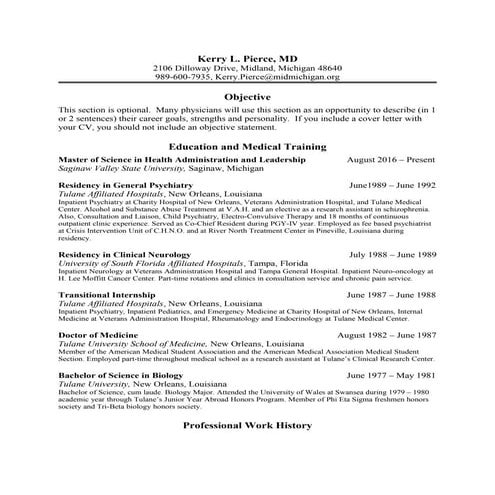 CV.Pierce.Kerry | PDF