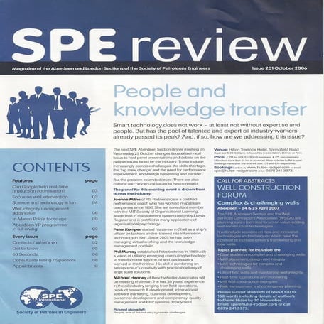 SPE talk J Milne | PDF