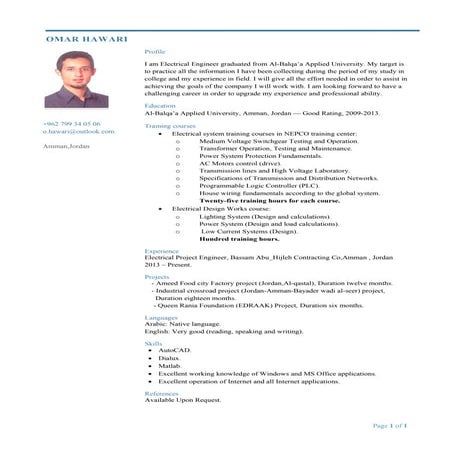 Omar Hawari cv | PDF