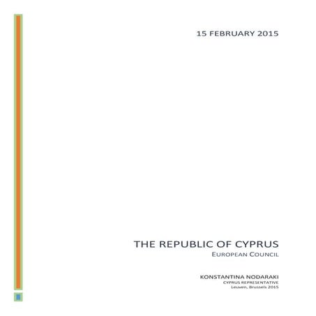 Position Paper Cyprus CEU final | PDF | Civic affairs | Politics