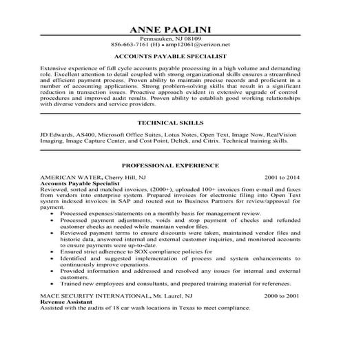 Jamie's Resume | DOCX