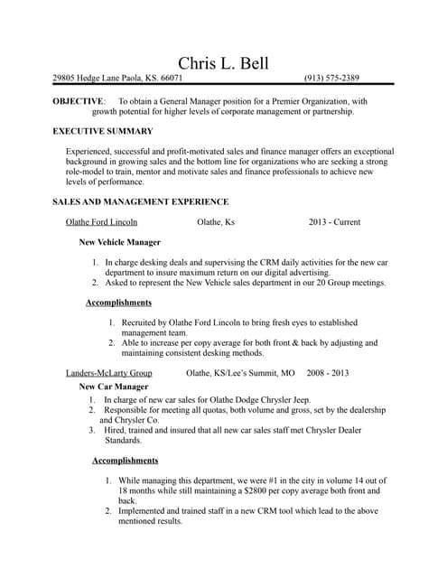 Dirk Lay Resume | PDF