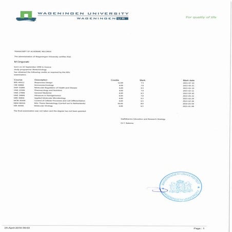 MSc Transcripts_GrigorakiMaria | PDF