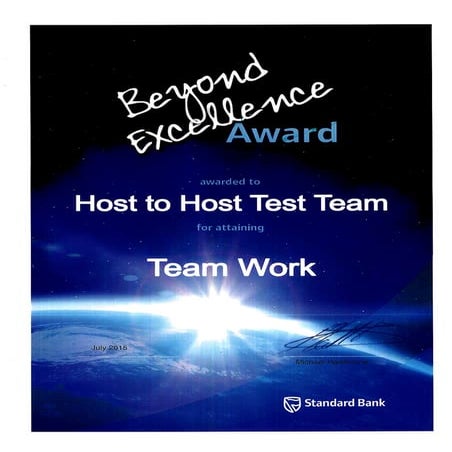 Beyond Excellence Award | PDF