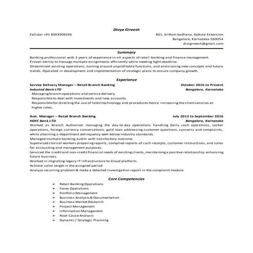 Divya Resume | DOCX