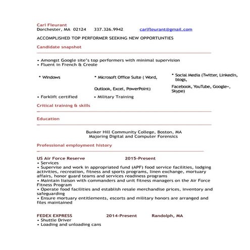 Updated Matthew Farb Resume | PDF