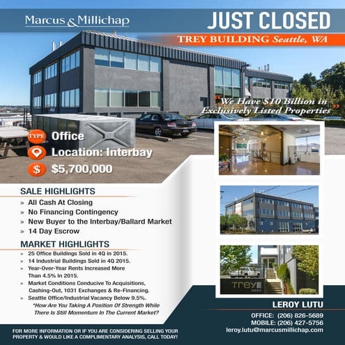 Trey Building - JUST CLOSED | PDF