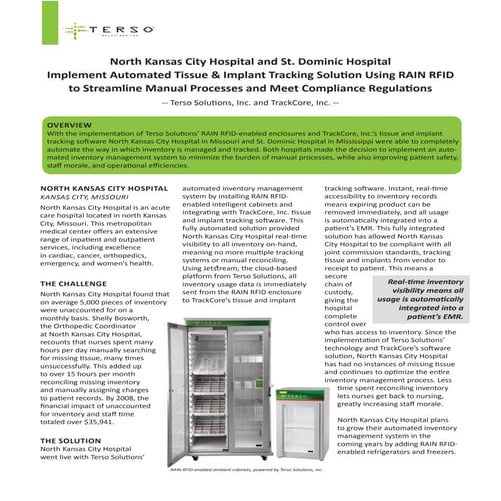 TrackCore Case Study | PDF | Healthcare Industry | Industries