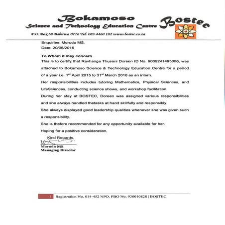 Testimonial | PDF