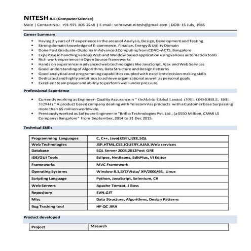 Naveen_Resume1 | DOCX